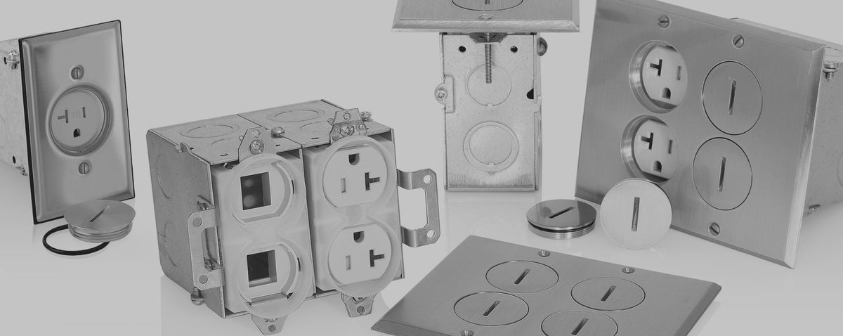 Marco de madera | Cajas de piso | Leviton