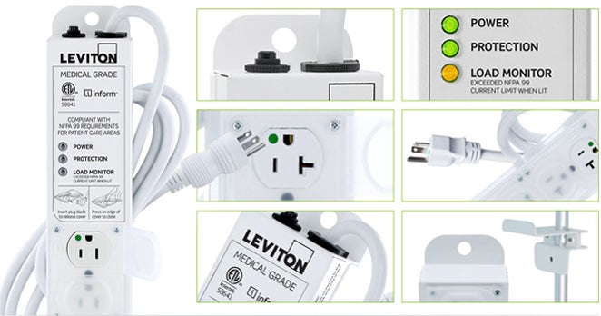 Commercial Power Strips by Leviton